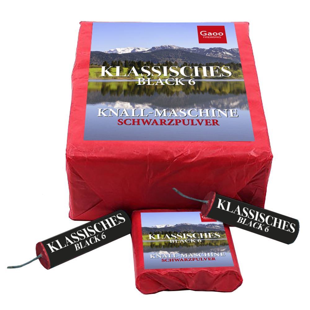 Gaoo Black6 40er – feuerwerkland-shop.de