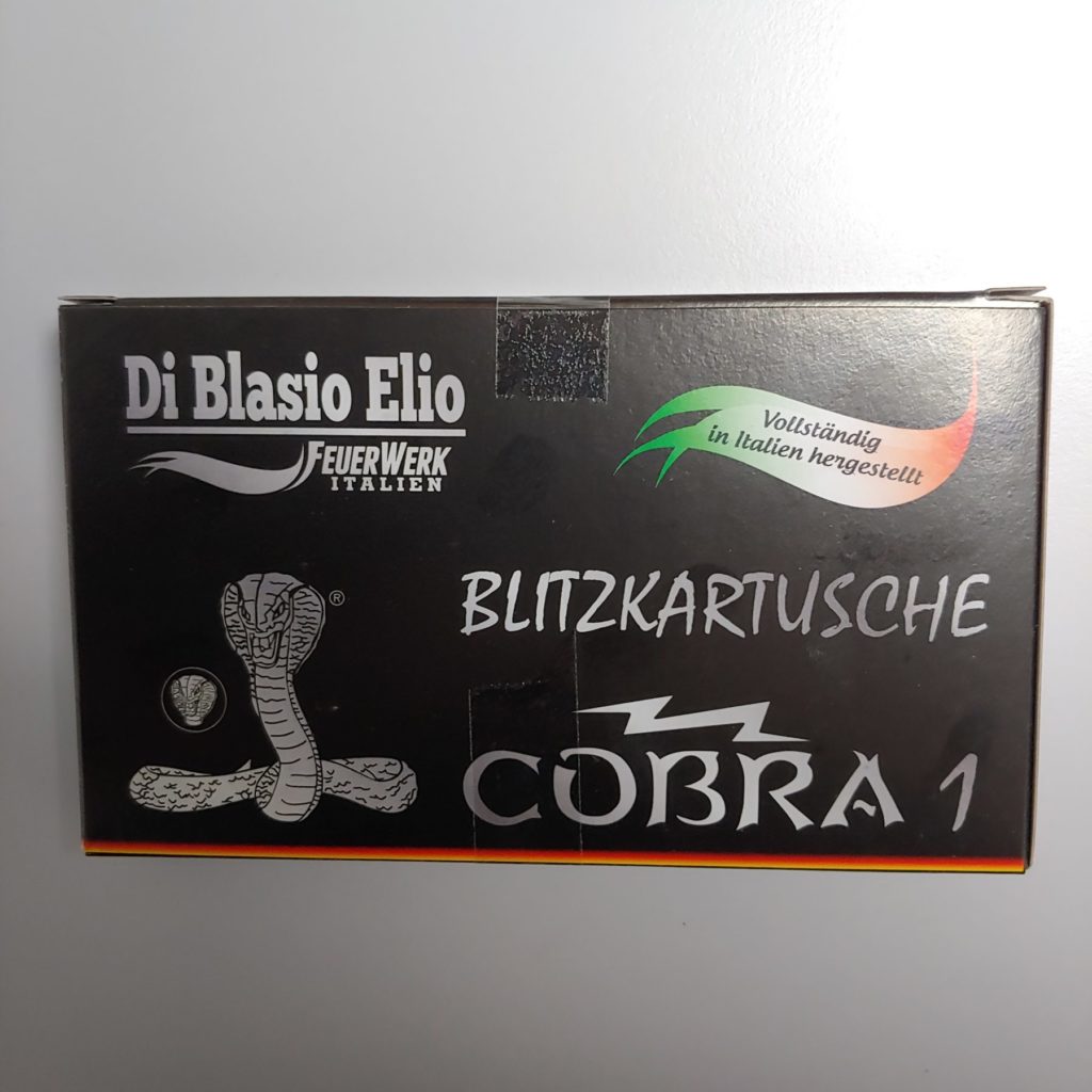 Di Blasio Elio Cobra 1 Blitzkartusche Silber 1g BKS – feuerwerkland-shop.de